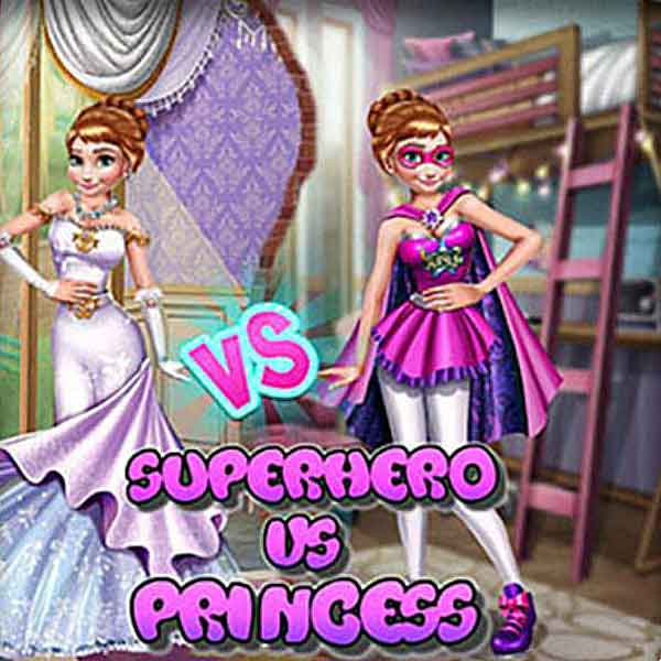 Annie Superhero Vs Princess - Play this game online on GamesEverytime!