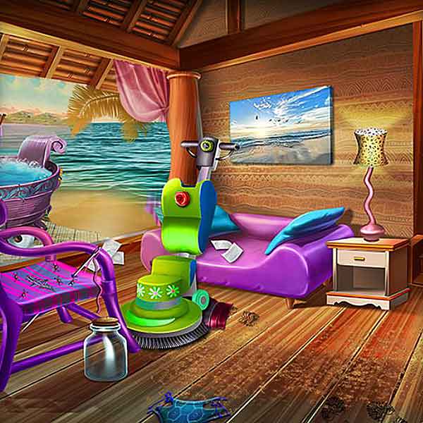 Beach House Cleaning - Play this game online on GamesEverytime!
