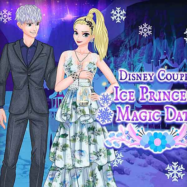 Ice Couple Princess Magic Date - Play this game online on GamesEverytime!