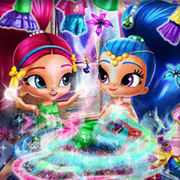 Shimmer And Shine Wardrobe Cleaning - Play this game online on ...